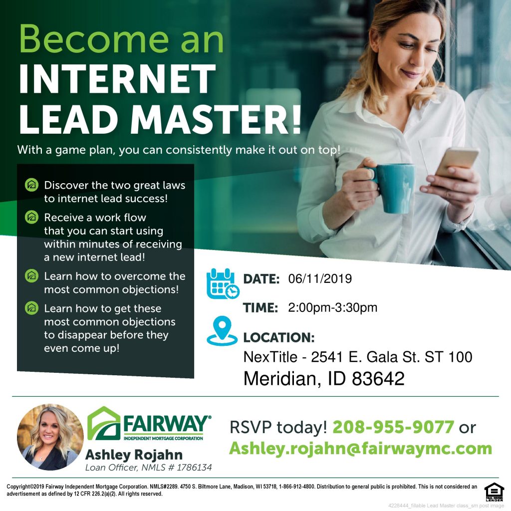 Become an Internet Lead Master! - Boise, Meridian, Nampa ID | Empire ...